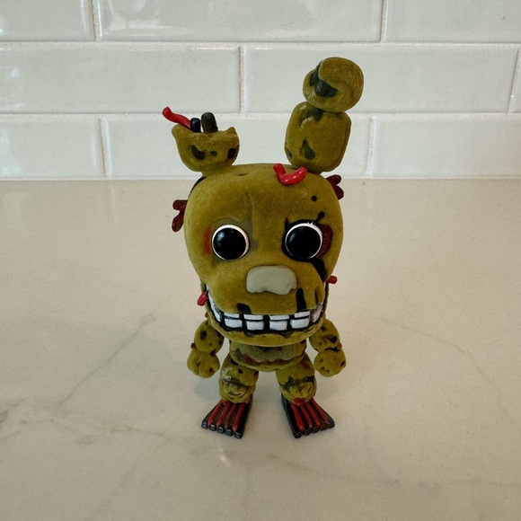 Funko | Toys | Flocked Springtrap 1 Funko Pop Five Nights At Freddys ...